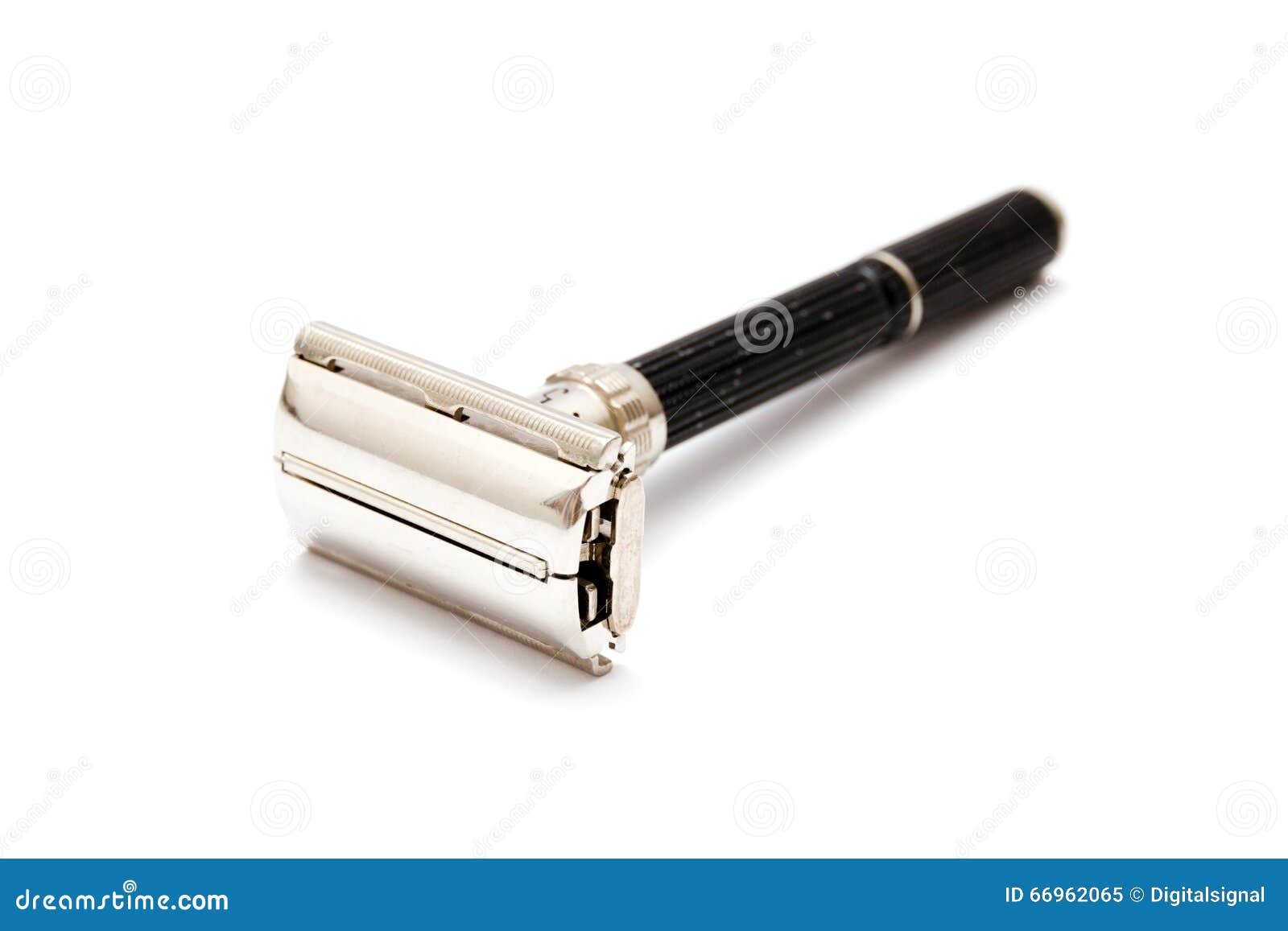 Double edge safety razor stock image. Image of smooth - 66962065