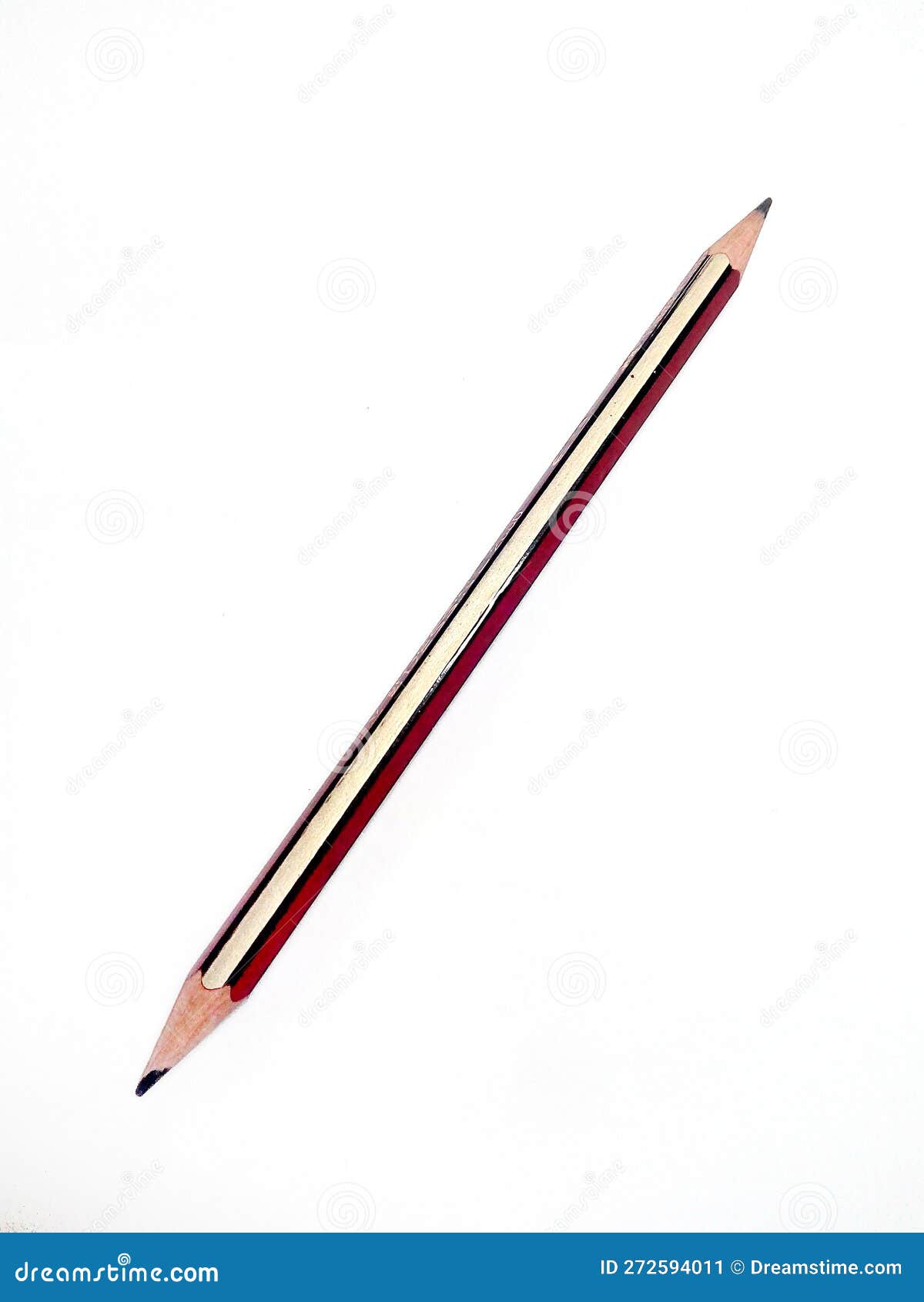 Double Ended Pencil for Painting Stock Image - Image of comb, pincers ...