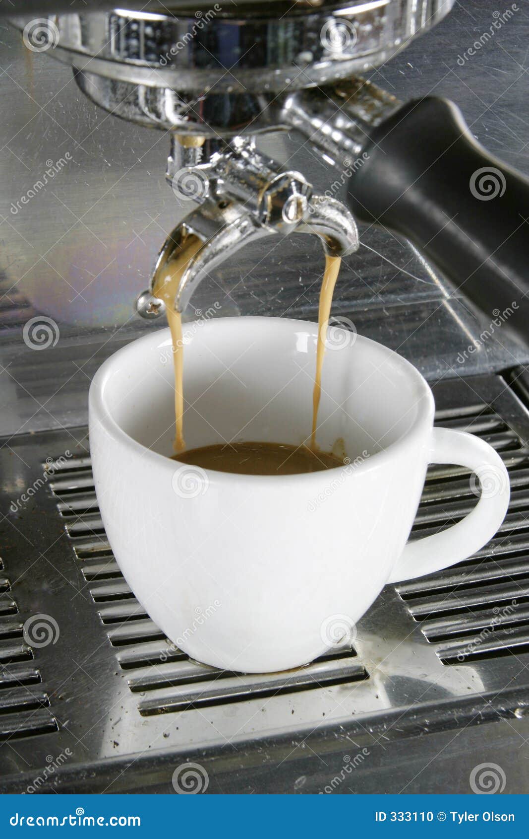 Double Espresso stock photo. Image of drip, professional - 333110