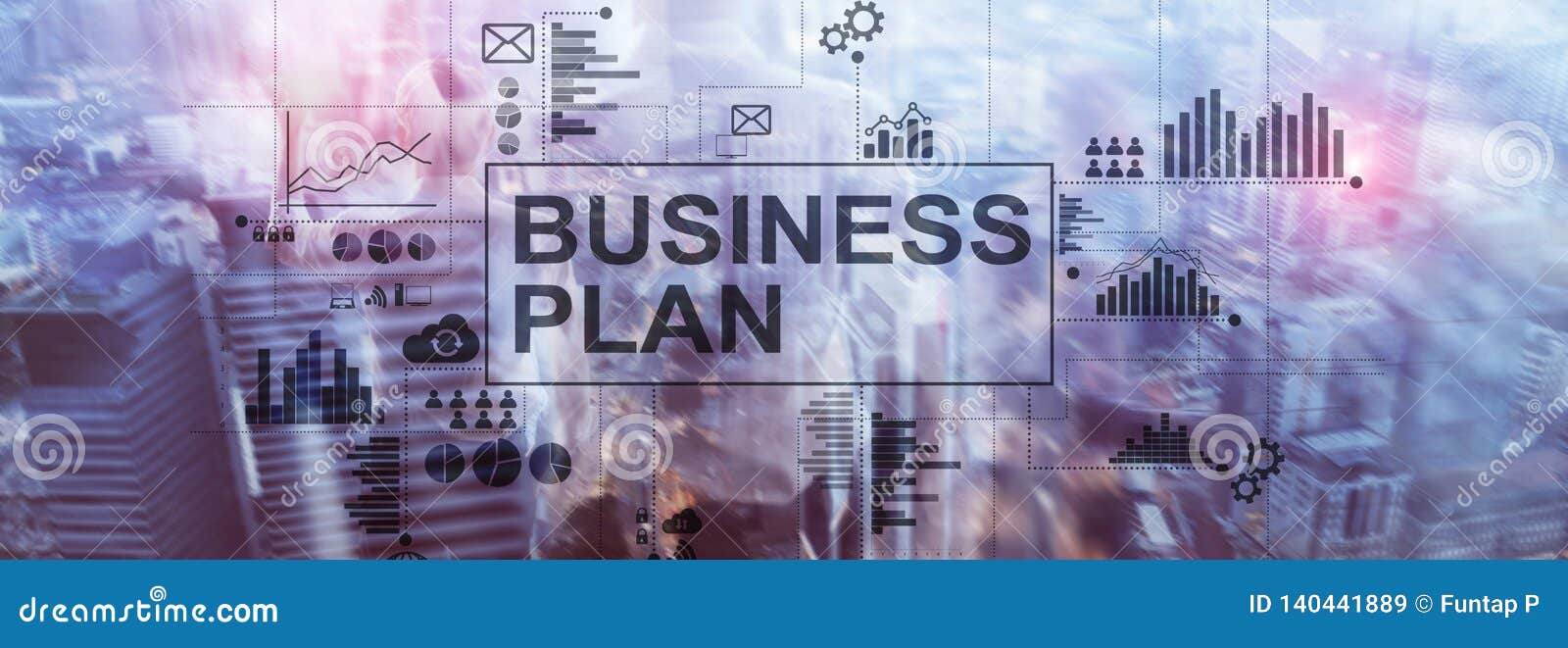 Double Exposure Business Plan and Strategy Concept. Stock Image - Image ...