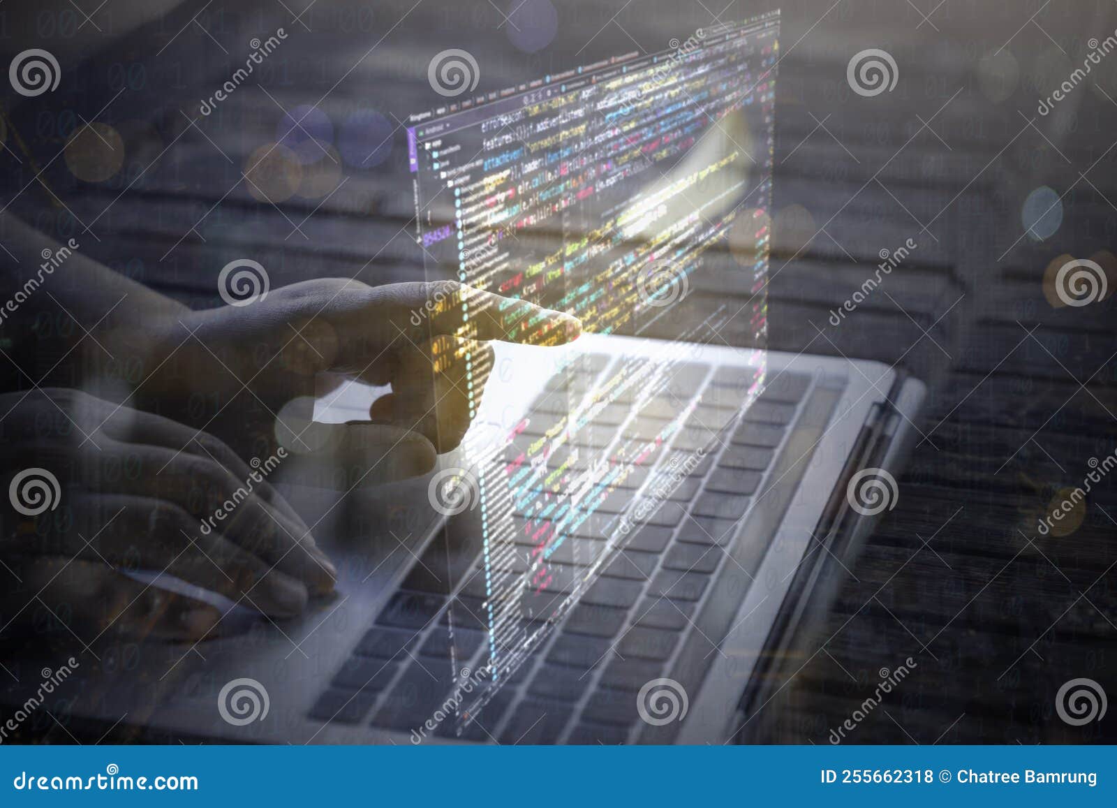 Double Exposure with Digital Technology, Software Development, IoT ...