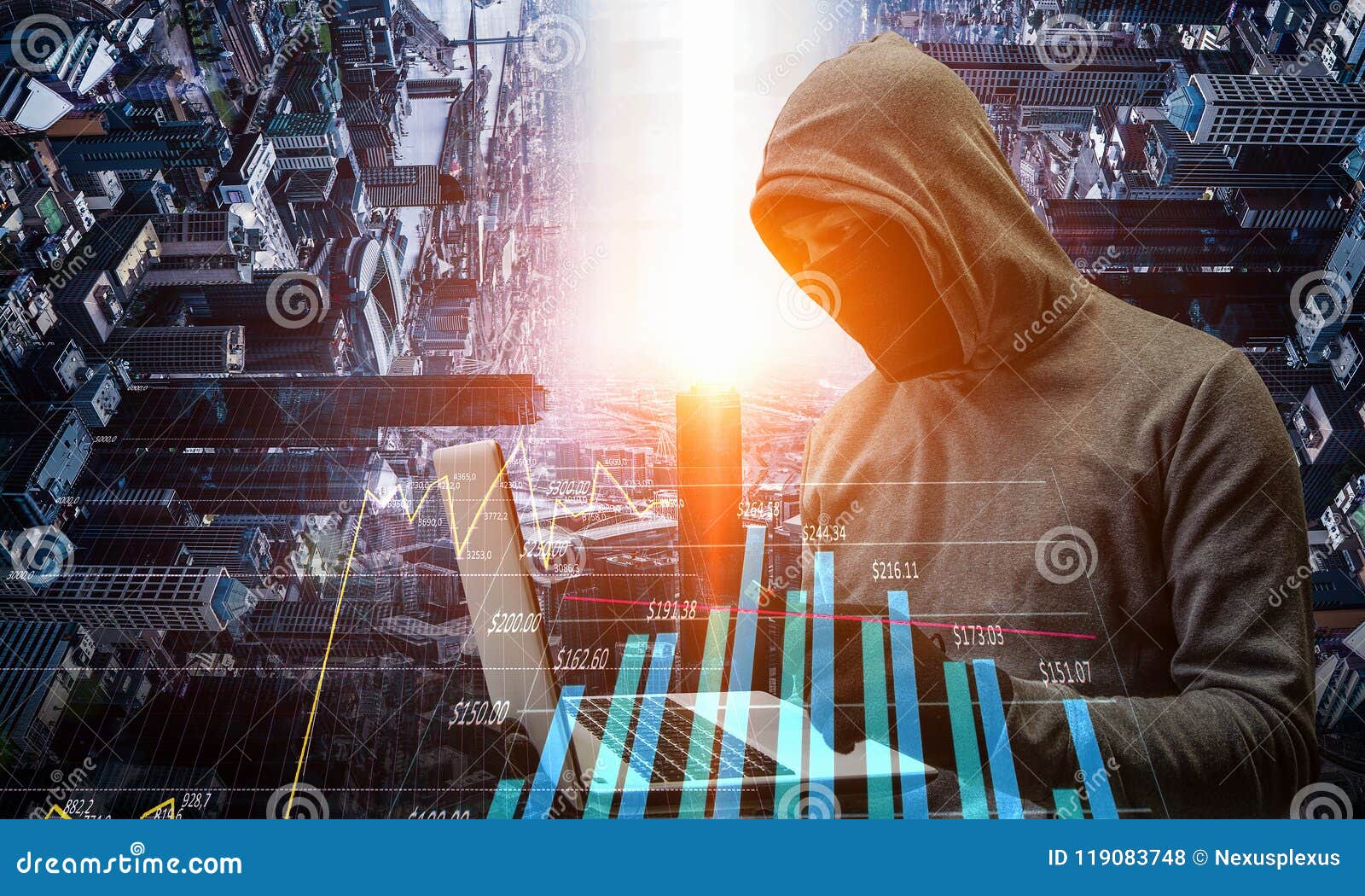 Hacker Man Steal Information Stock Photo - Image of search, laptop ...