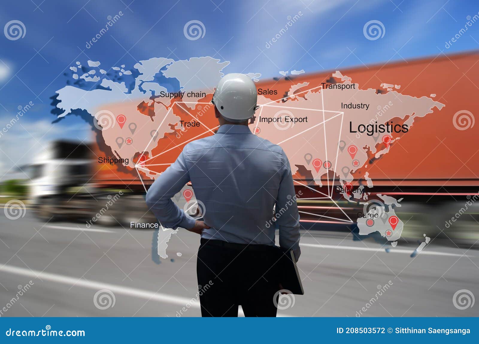 The world logistics stock photo. Image of custom, transport - 208503572