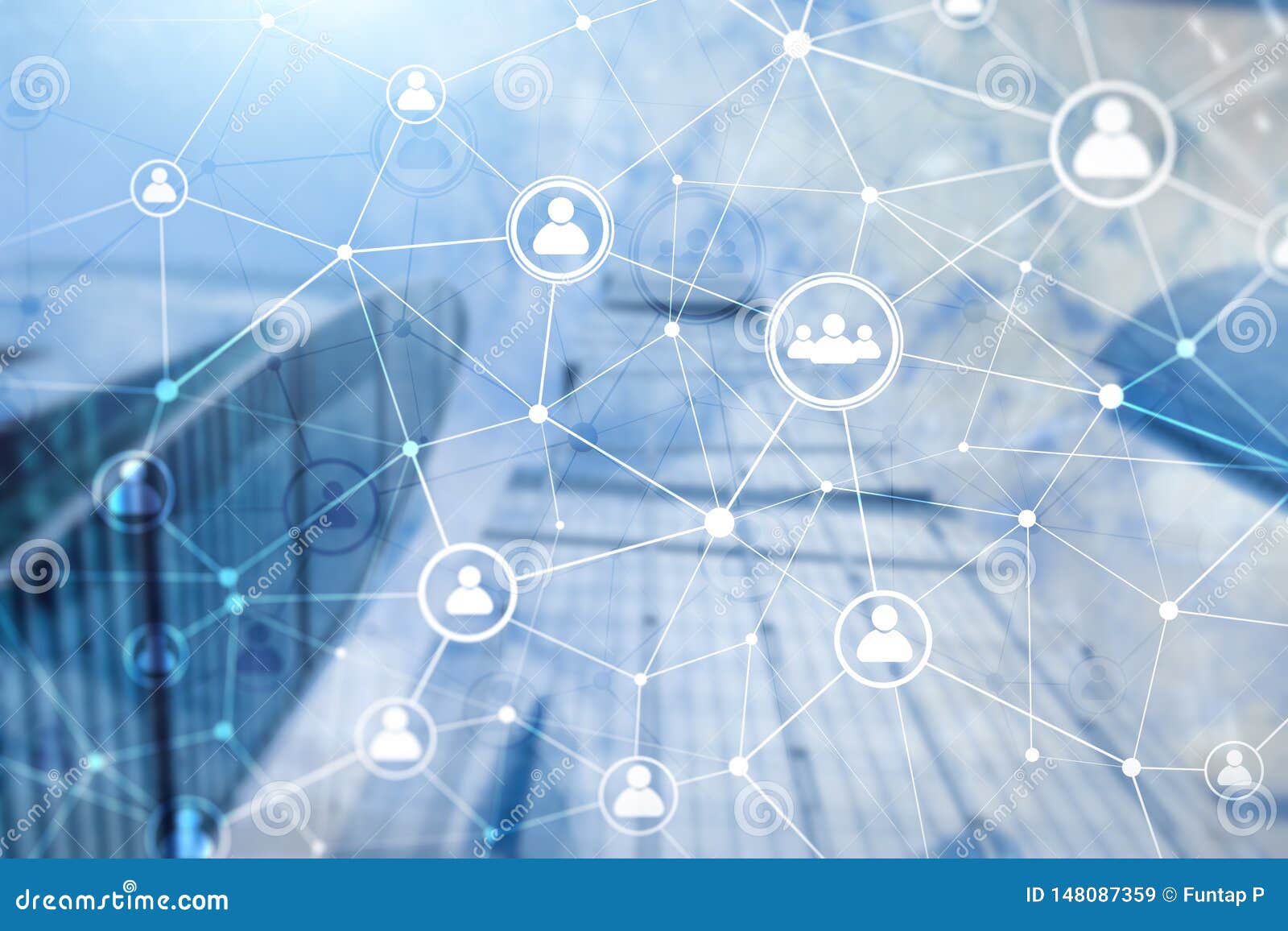 Double Exposure People Network Structure HR - Human Resources ...