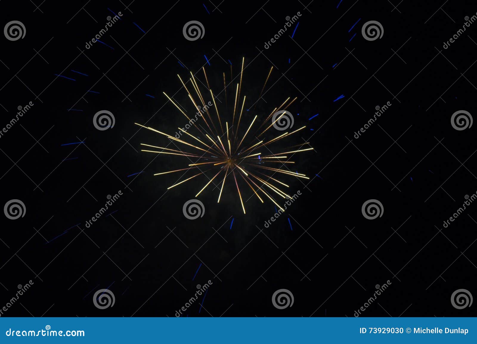 Double firework Burst stock photo. Image of background - 73929030