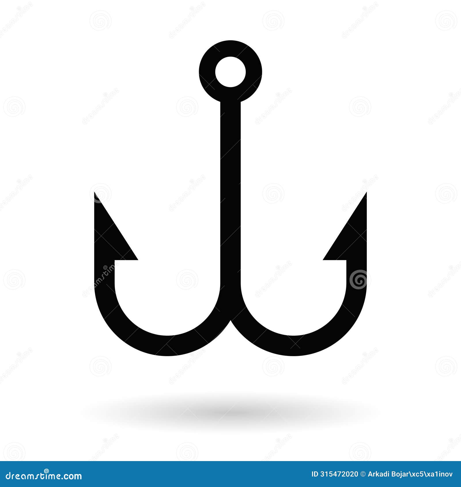 Double Curvy Underline Pen Stroke Vector Illustration | CartoonDealer ...