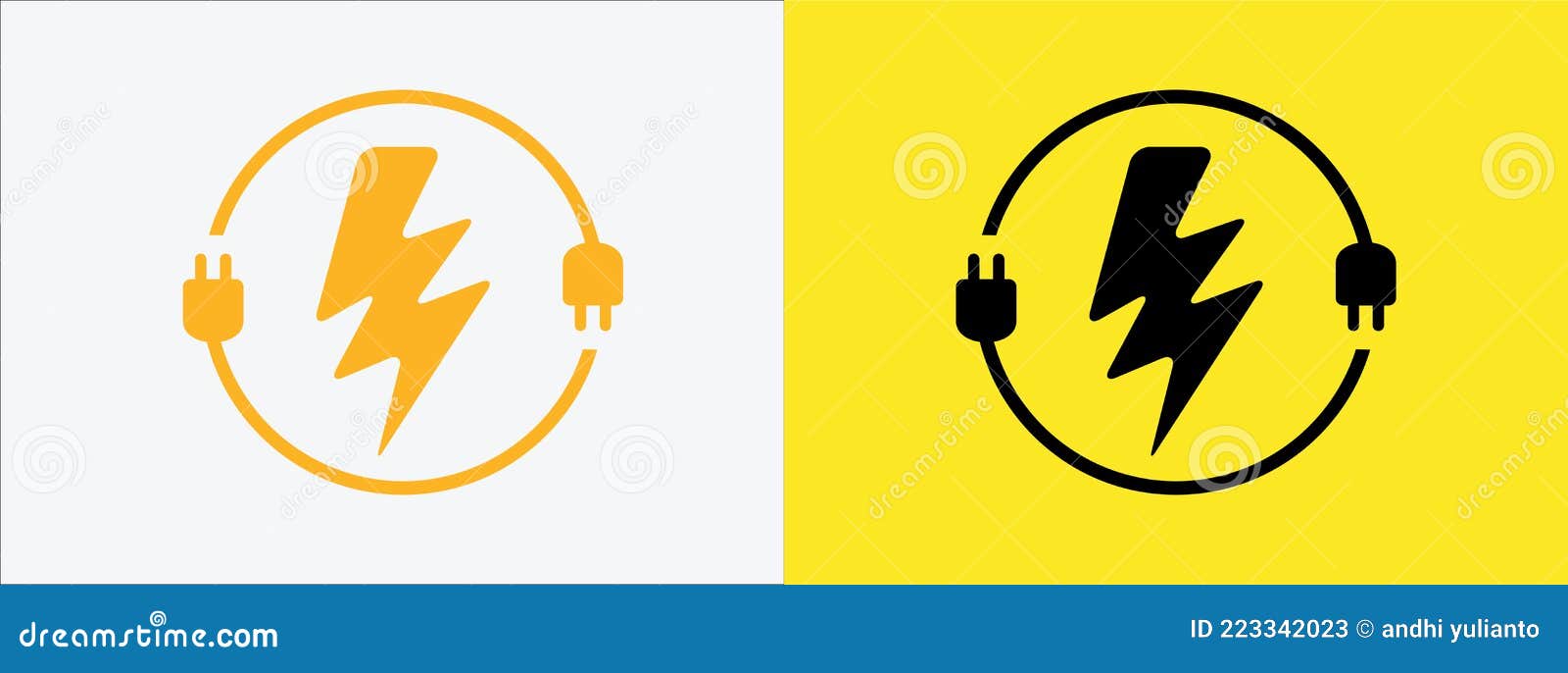Double Flash Electric Spark Lightning Thunderbolt Symbol Inside ...
