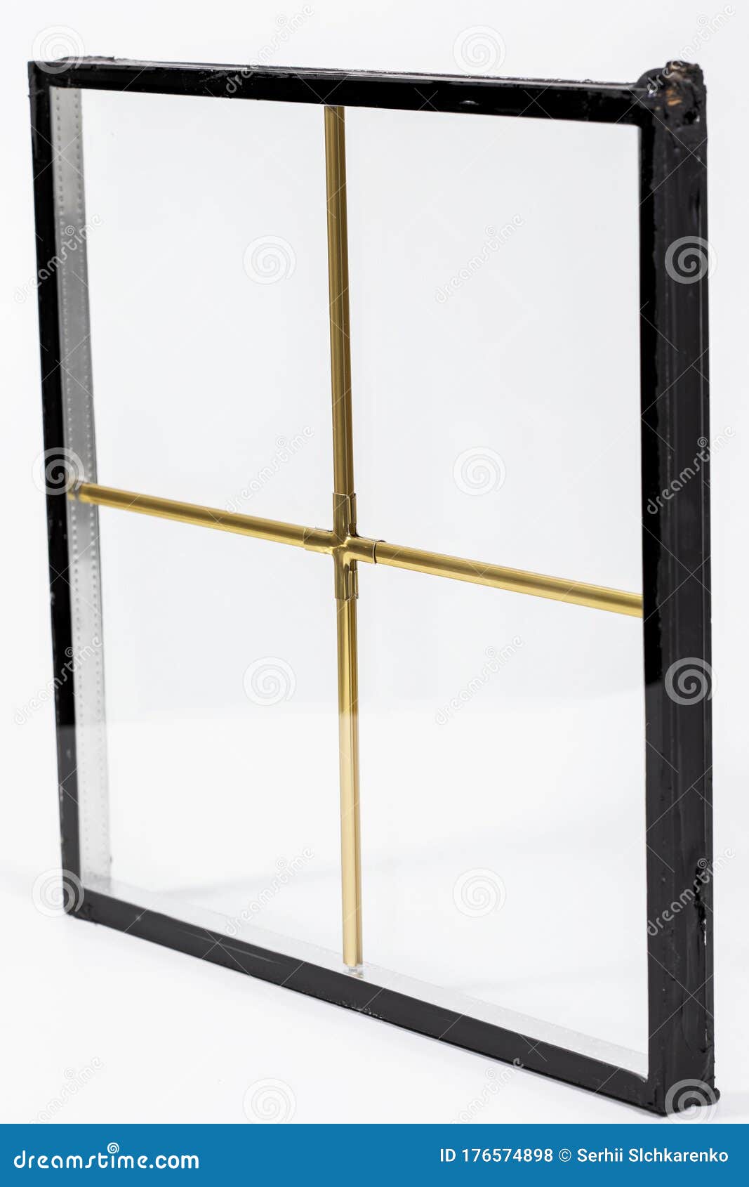 Double Glazed Glass Window Stacked and Ready for Build in Stock Photo ...