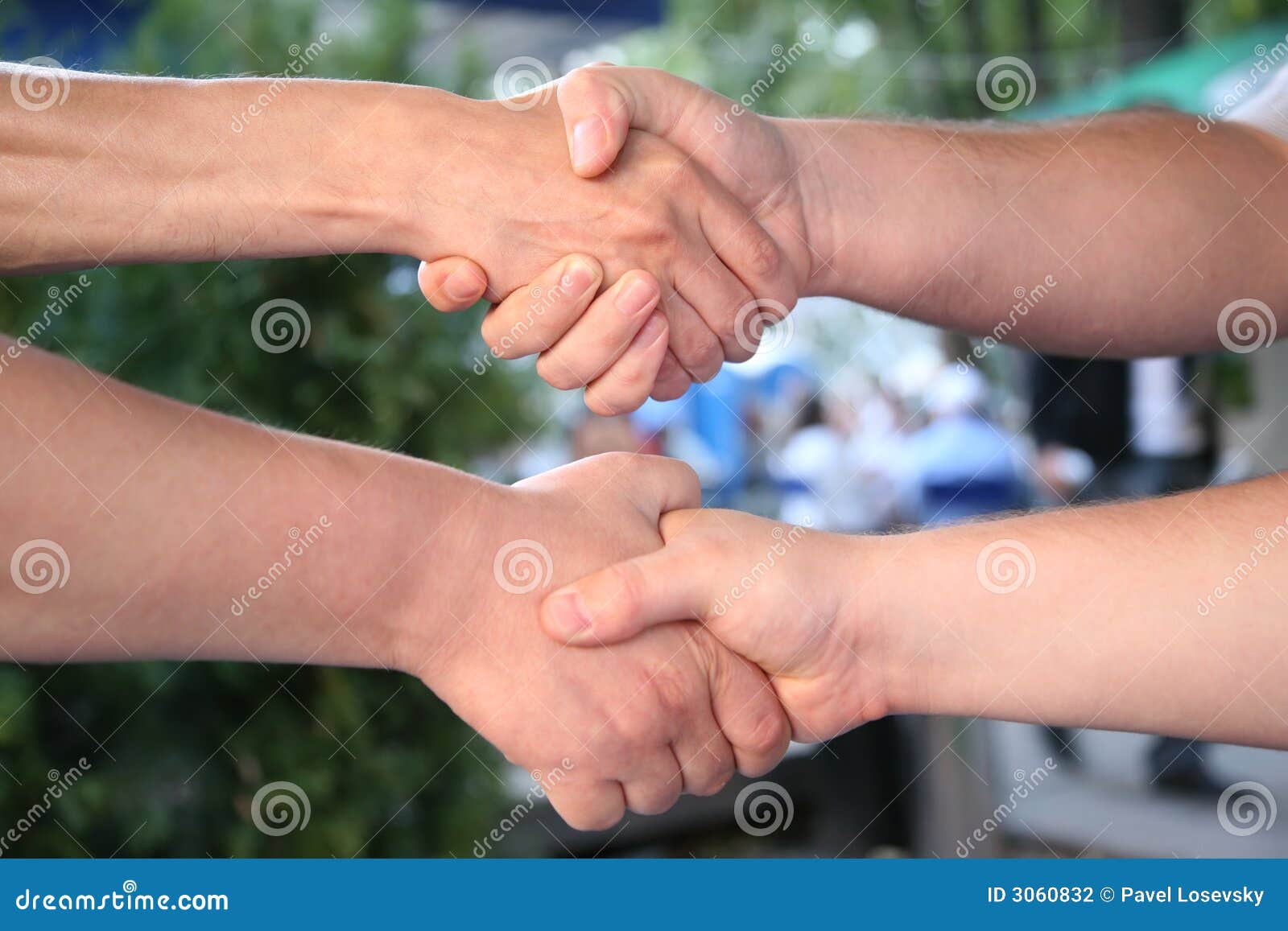 Double handshake stock photo. Image of idea, outside, deal - 3060832