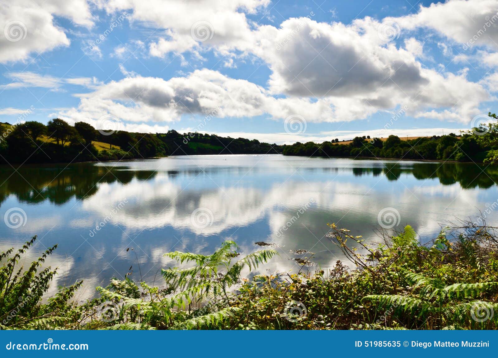 A double irish sky stock image. Image of reflection, outdoors - 51985635