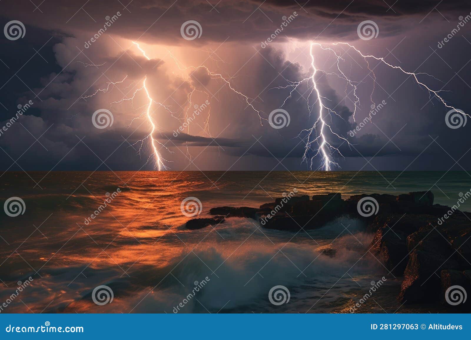 Double Lightning Icon Color Outline Vector | CartoonDealer.com #230346880