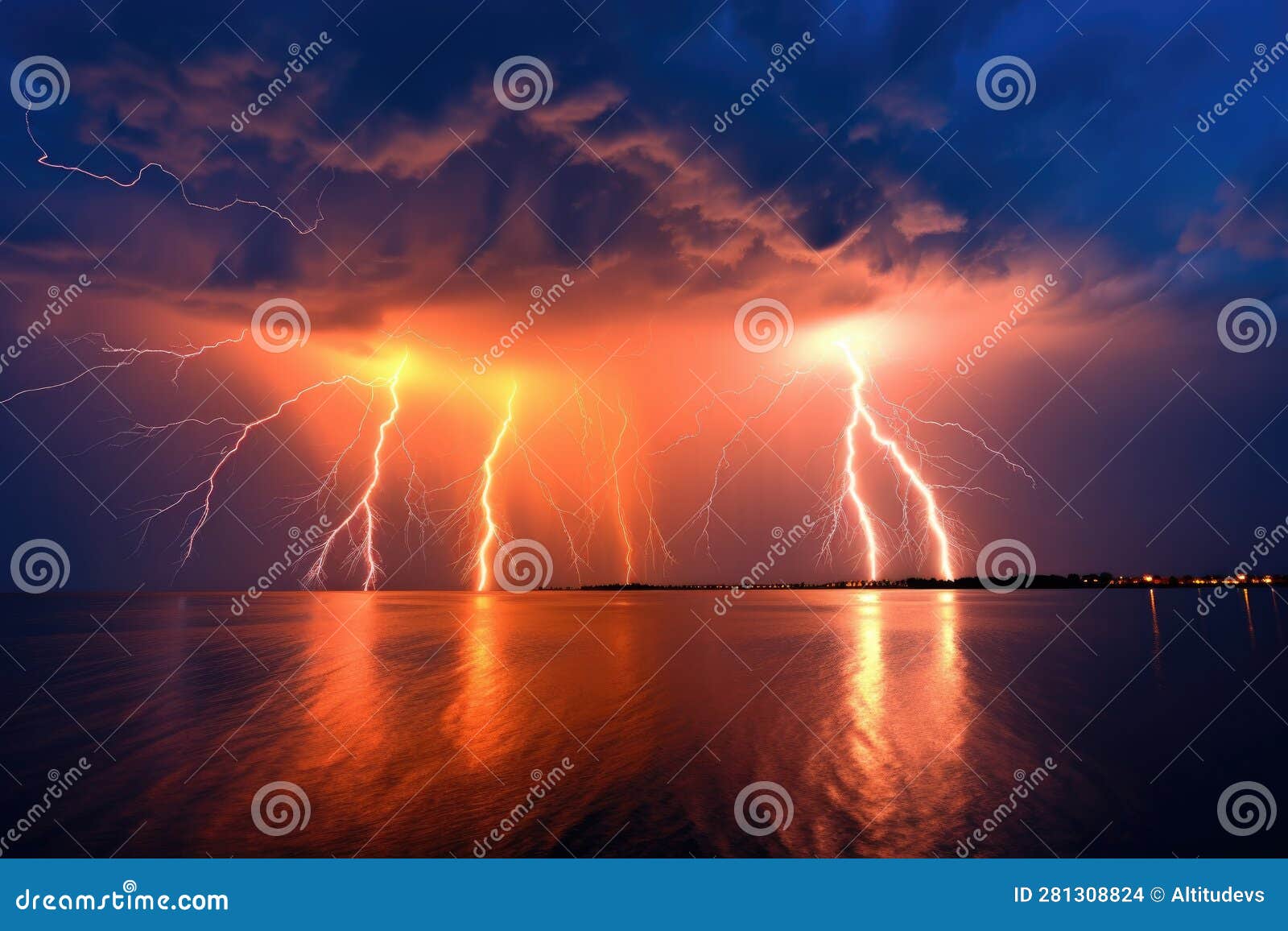 Double Lightning Icon Color Outline Vector | CartoonDealer.com #230346880