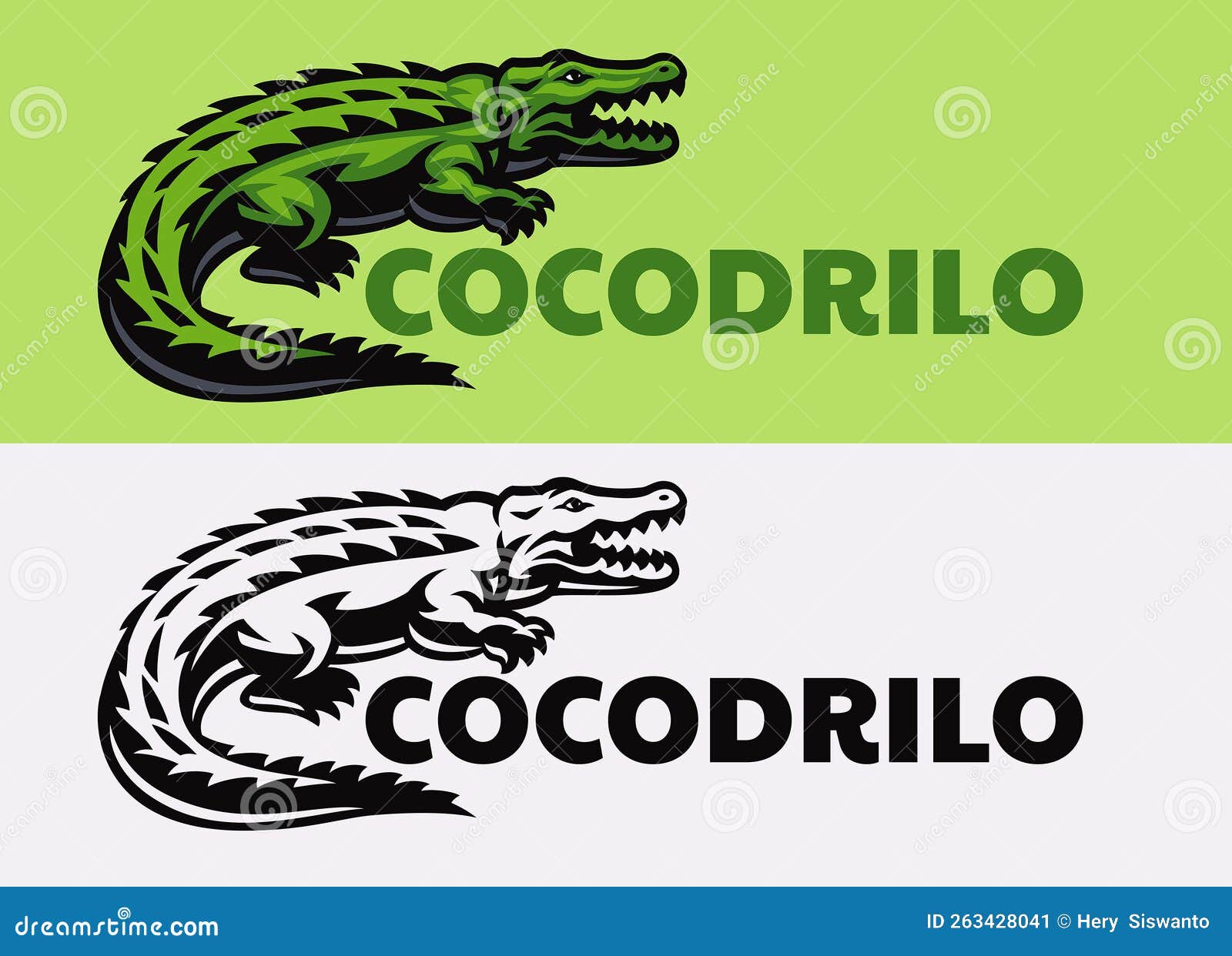 Logo Crocodile On Isolated Tansparent Background, Png. Generative AI ...