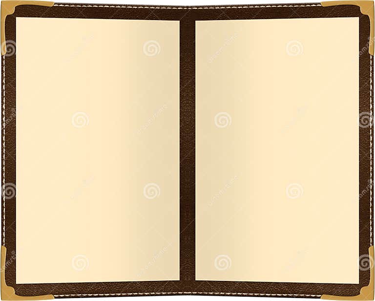 Double Menu stock illustration. Illustration of guide - 1965826