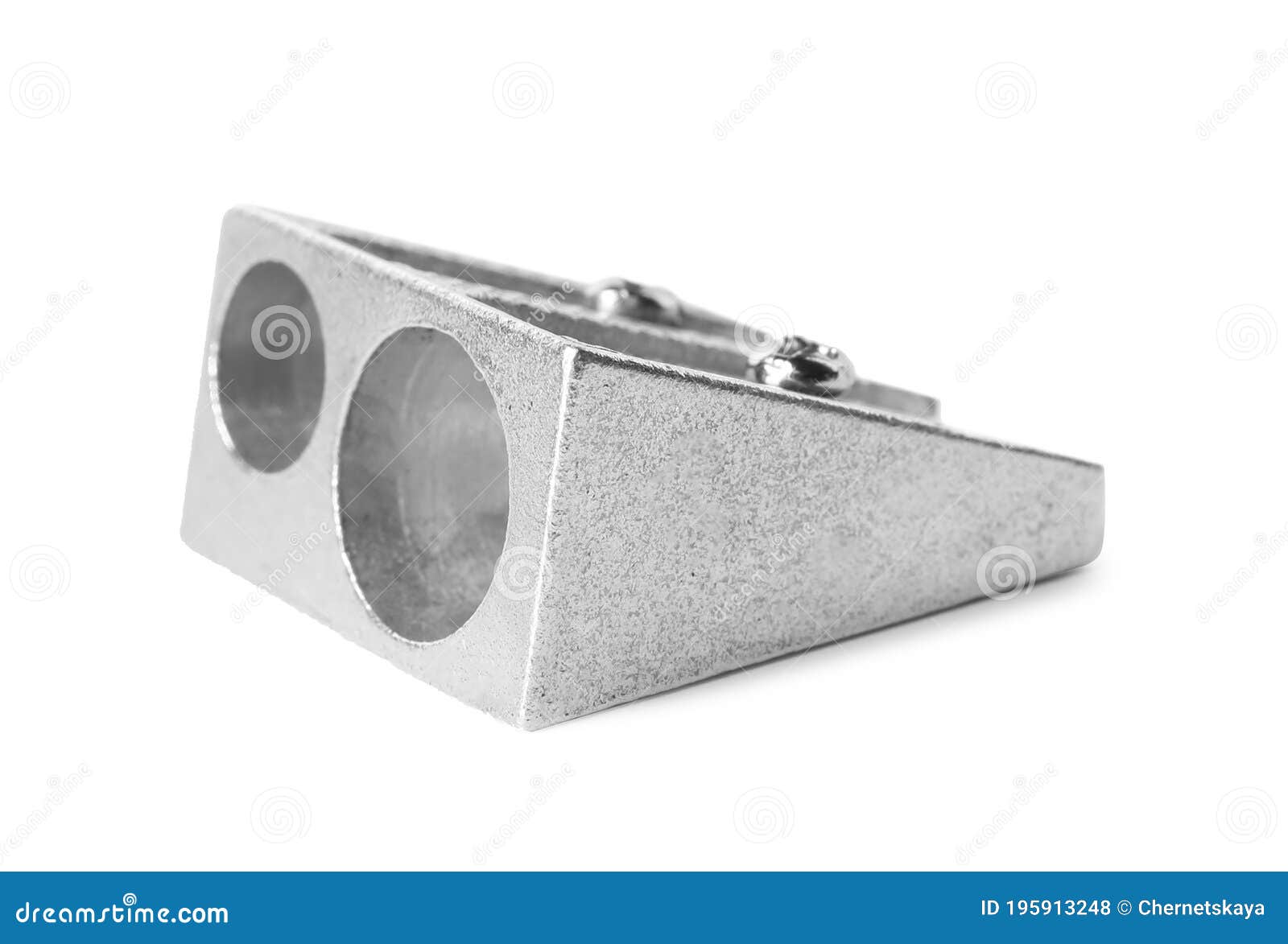 Double Pencil Sharpener Isolated on White. Stock Photo - Image of hobby ...