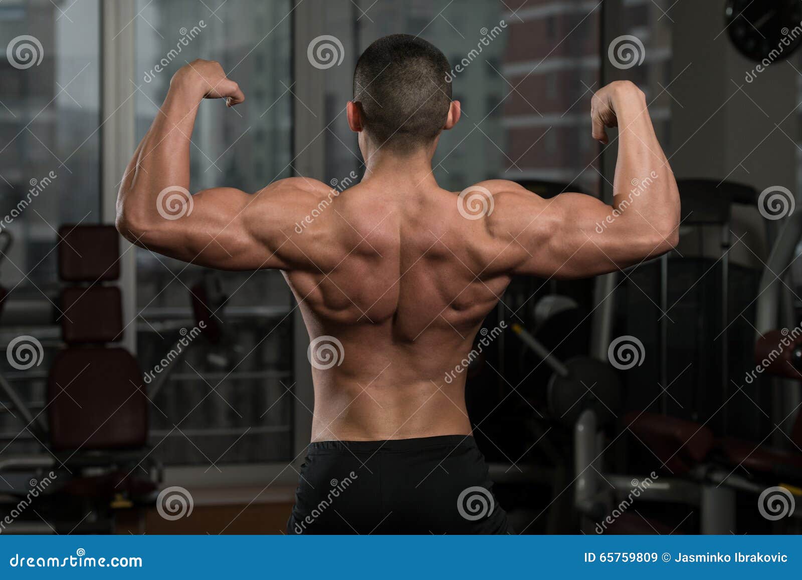 Double Pose De Biceps Image Stock Image Du Fond Section 65759809