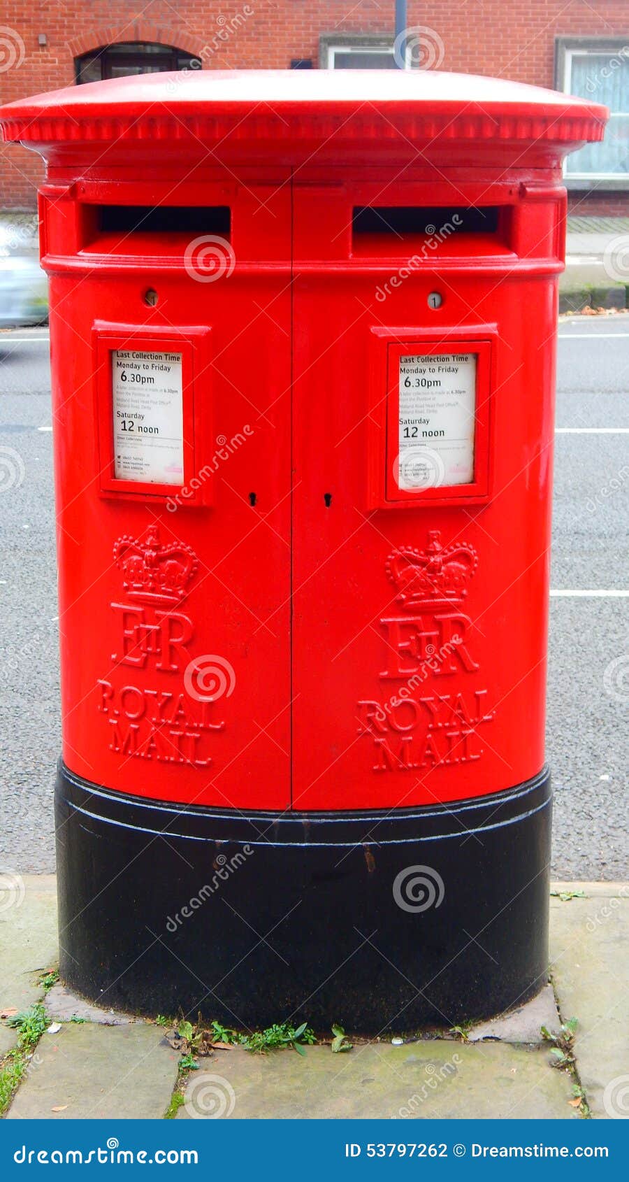 Double post box editorial photography. Image of double - 53797262