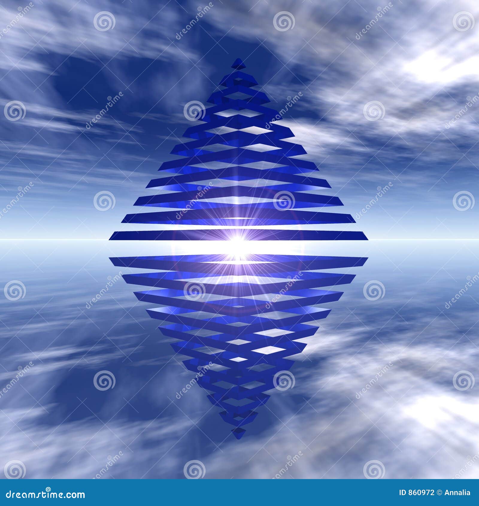 Double pyramid stock illustration. Illustration of clean - 860972