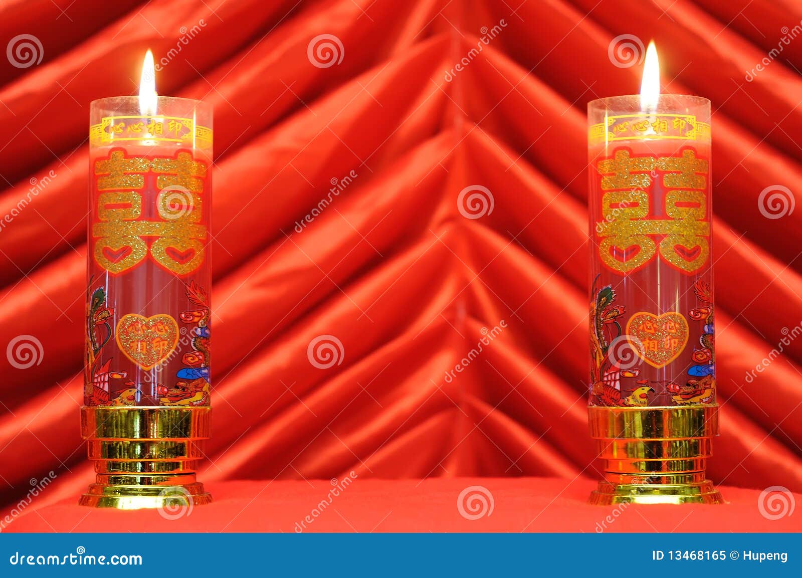Double red candle stock image. Image of candle, background - 13468165
