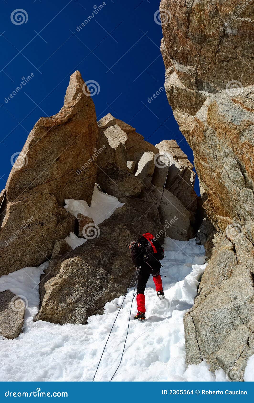 Double rope climber stock photo. Image of double, europe - 2305564