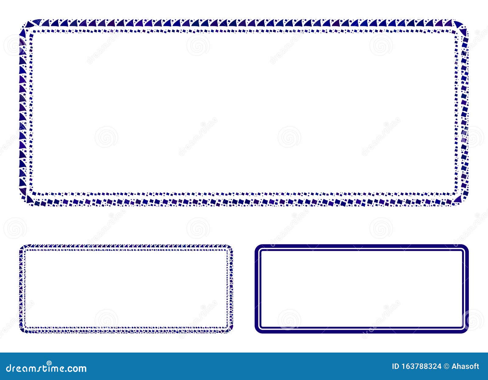 Double Rounded Rectangle Frame Mosaic Icon of Tuberous Parts Stock ...