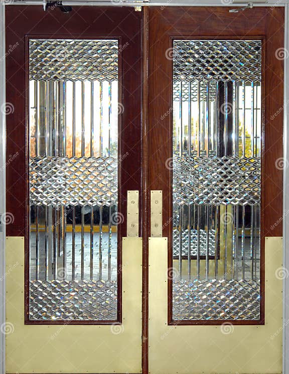 Double set of Doors stock image. Image of fancy, light - 4763369