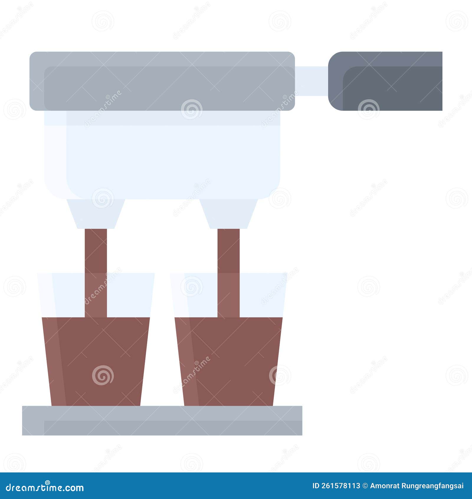 Double Shot Coffee Icon, Coffee Shop Related Vector Stock Vector ...