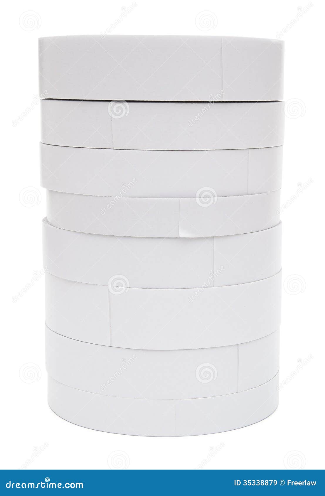 Double Side Adhesive Tapes Stack Up with Stock Image - Image of stack ...