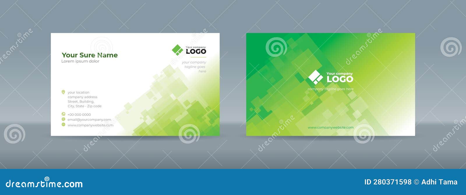 Double Sided Business Card Templates with Random Transparent Rectangle ... Double Sided Business Card Templates with Random Transparent Rectangle ...