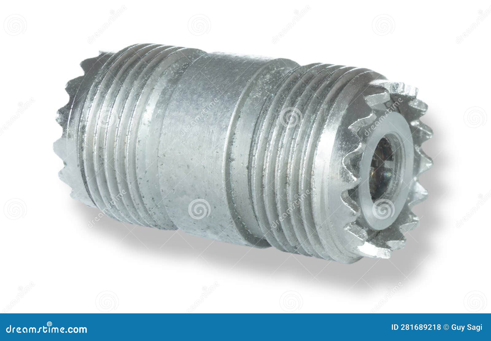 Double Sided so-239 Connector Stock Photo - Image of adapter, receiver ...