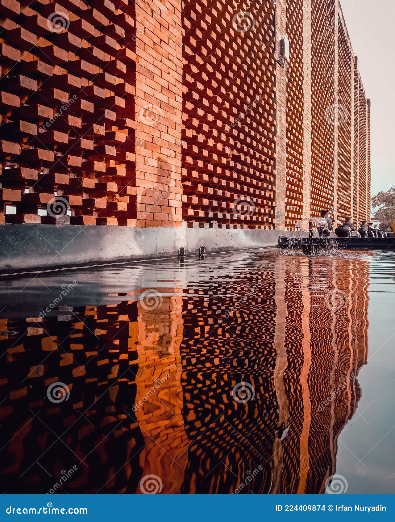 Double sided reflection stock photo. Image of evening - 224409874