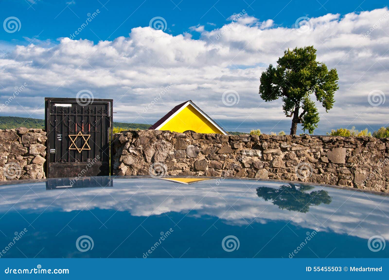 Double sky stock image. Image of sunshine, clouds, ground - 55455503