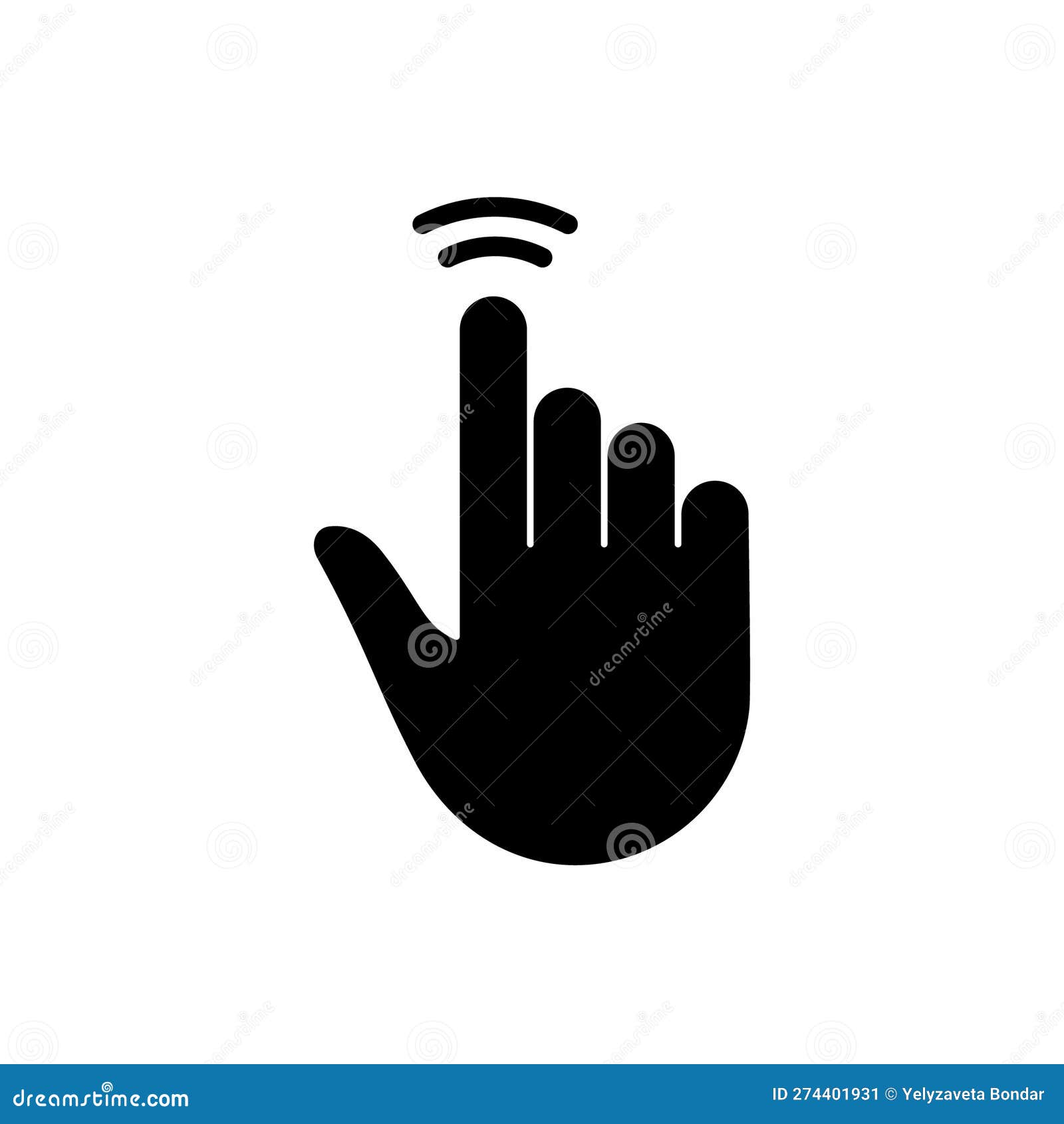 Double Tap Gesture, Hand Cursor Of Computer Mouse Black Silhouette Icon ... Double Tap Gesture, Hand Cursor Of Computer Mouse Black Silhouette Icon ...