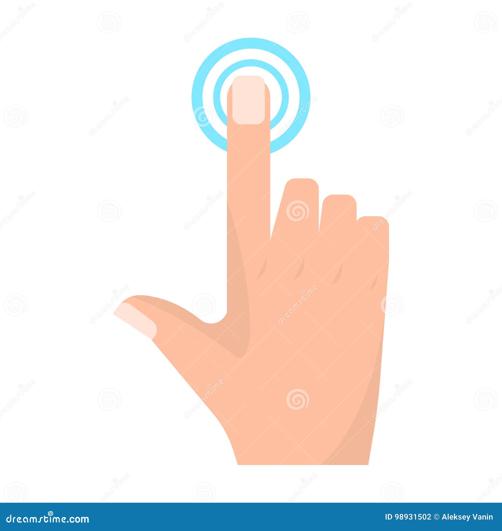 Double Tap Touch Screen Hand Gestures Vector Illustration Stock Vector ... Double Tap Touch Screen Hand Gestures Vector Illustration Stock Vector ...