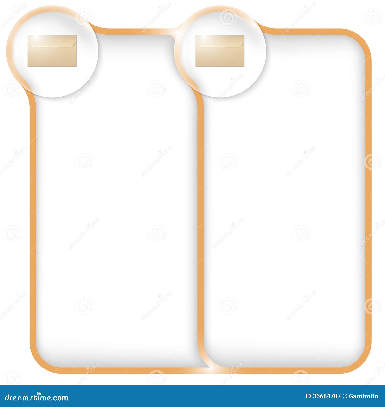 Double text frame stock vector. Illustration of page - 36684707