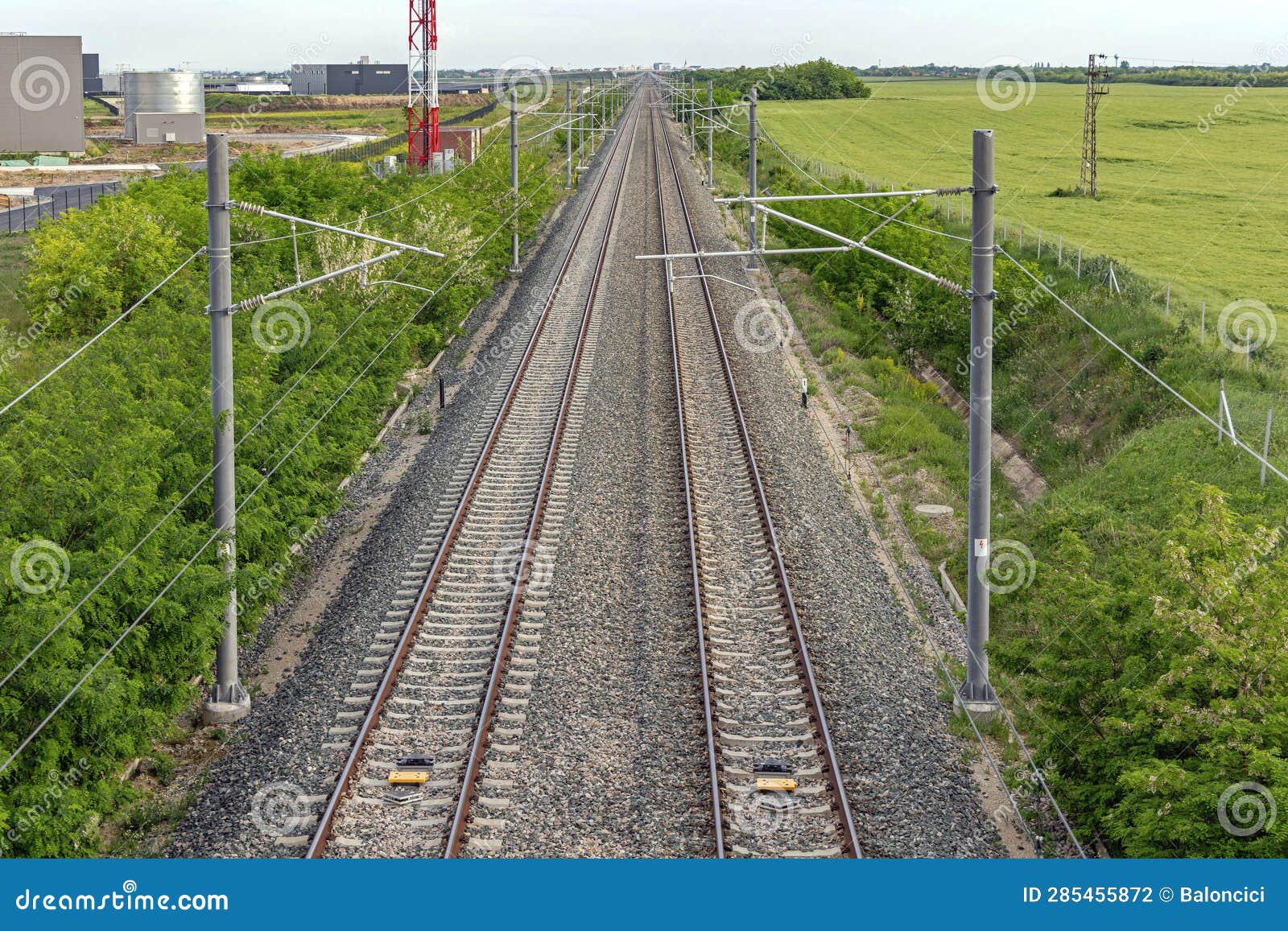 High Speed Rail stock photo. Image of europe, rails - 285455872