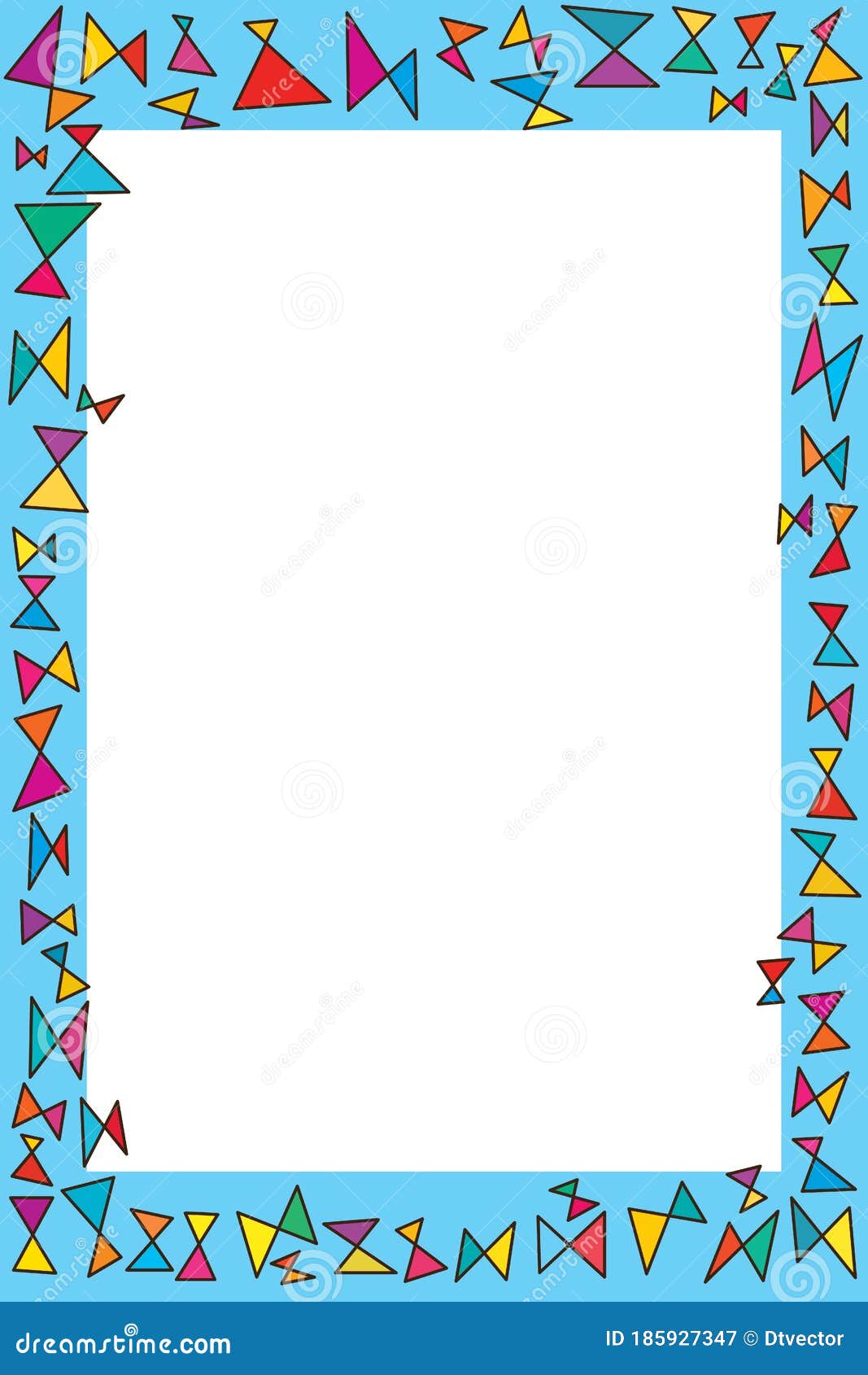 Triangle Frame Decor Dolden Ribbon With Light Effect And Ball On Rose ...