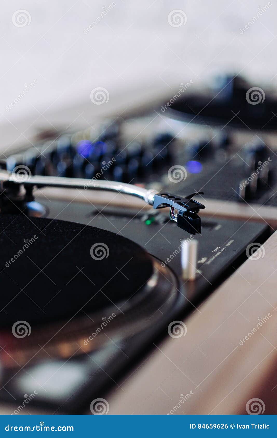 Double Turntable Hipster Style Hi Fi System Stock Photo - Image of ...
