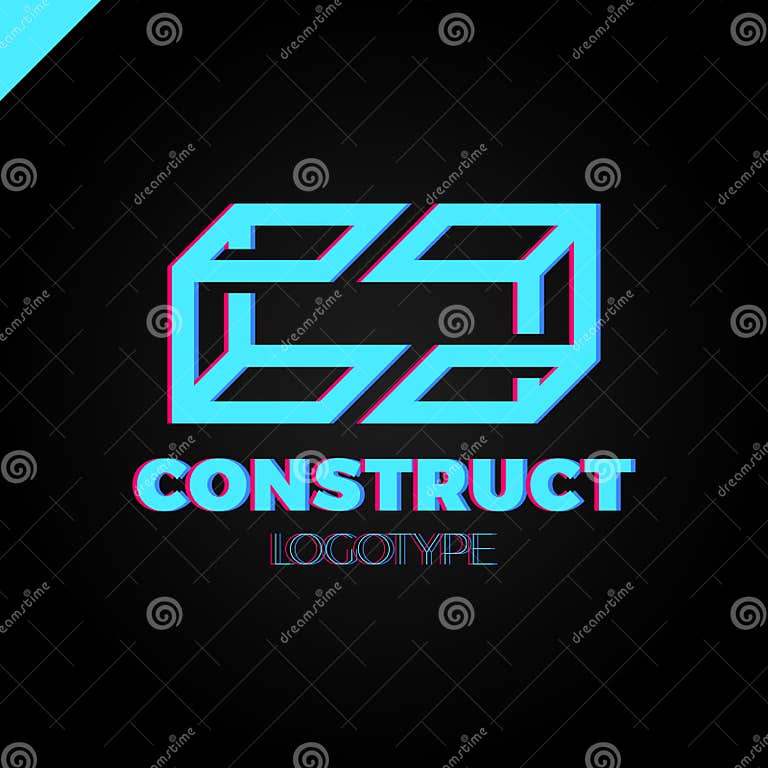 Double or Two Letter C Logo Icon Design Template Elements in 3d Style ...