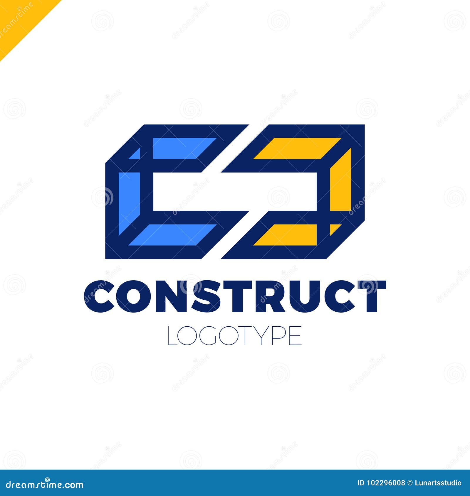 Double or Two Letter C Logo Icon Design Template Elements in 3d Style ...