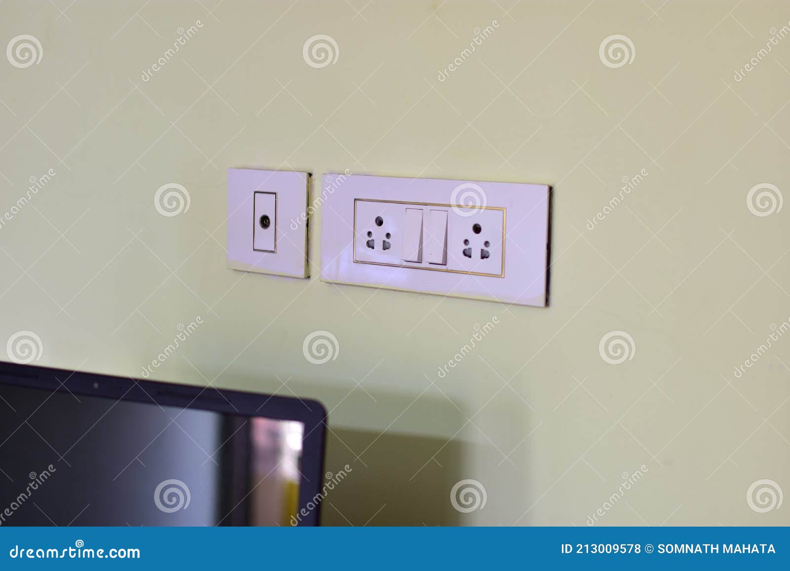 A Double Wall Plug for a Three Point Plug Used in India and South ...