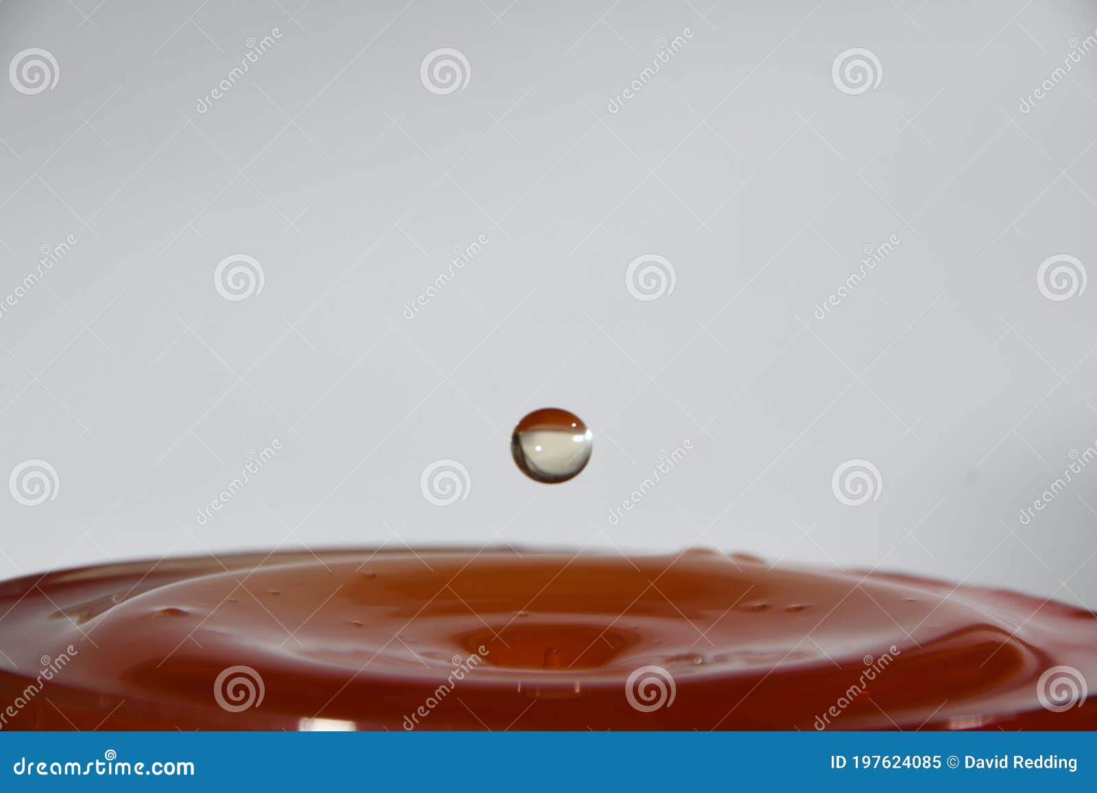 Double Water Droplets stock image. Image of multiple - 197624085