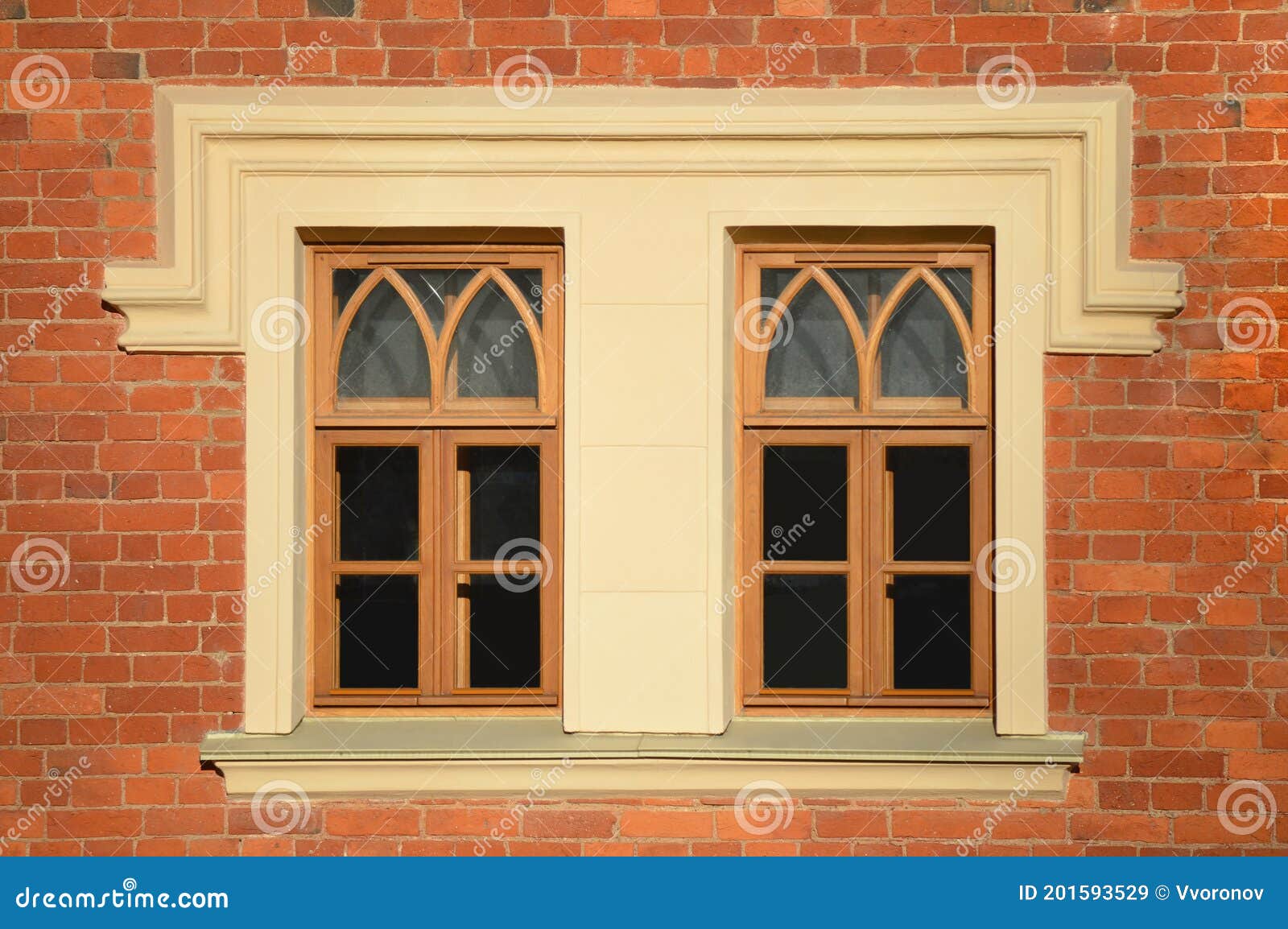 Double Windows stock image. Image of frame, portico - 201593529