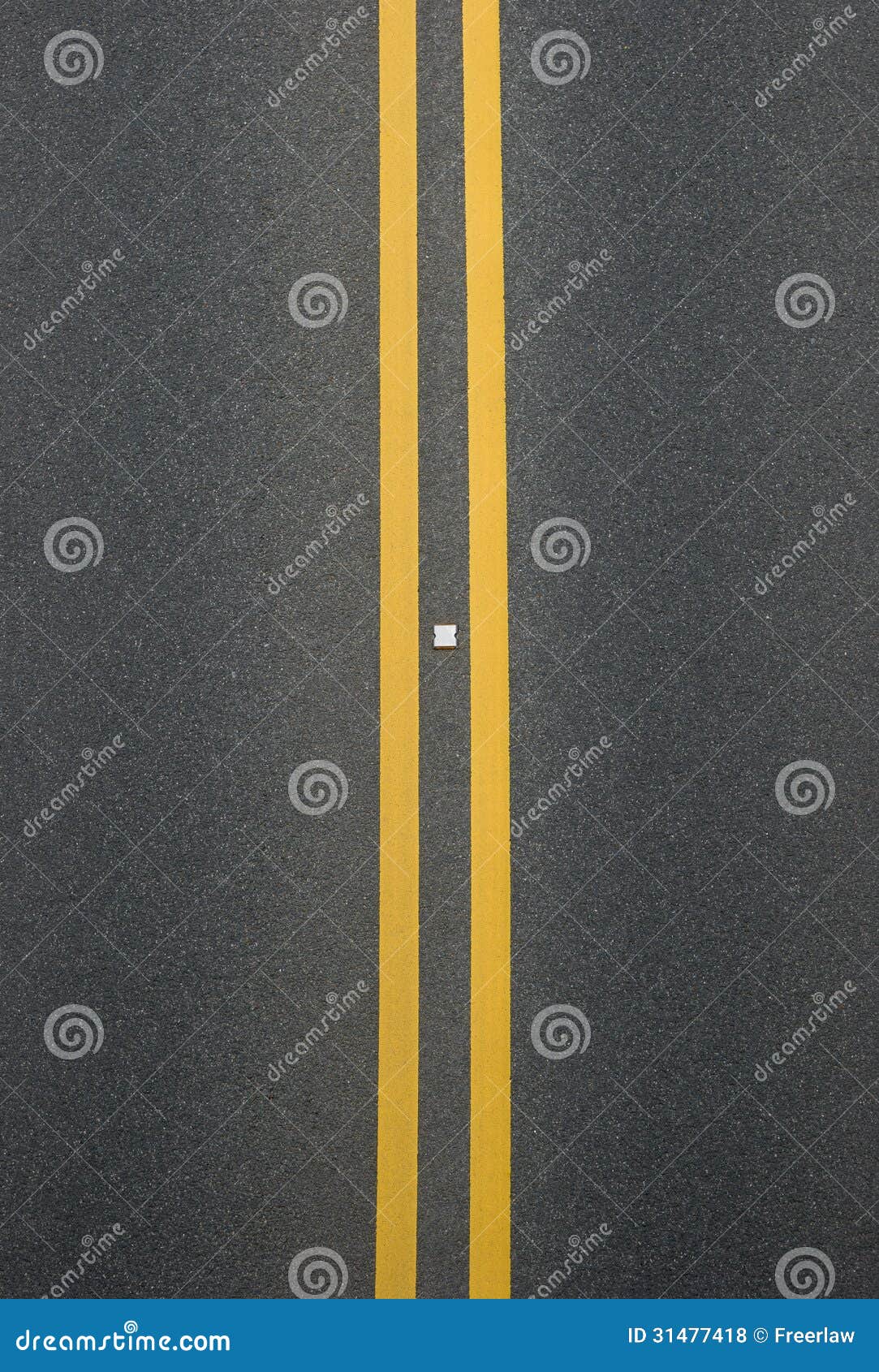 Double Yellow Lines Divider Stock Photo - Image of durability, grey ...