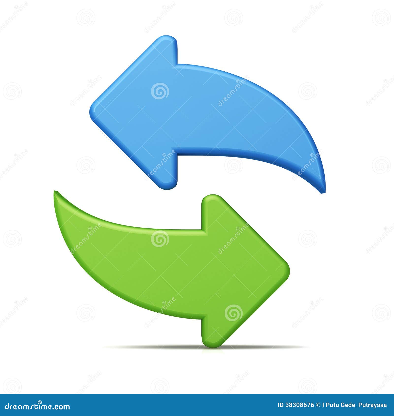 Doubles Flèches Image libre de droits - Image: 38308676