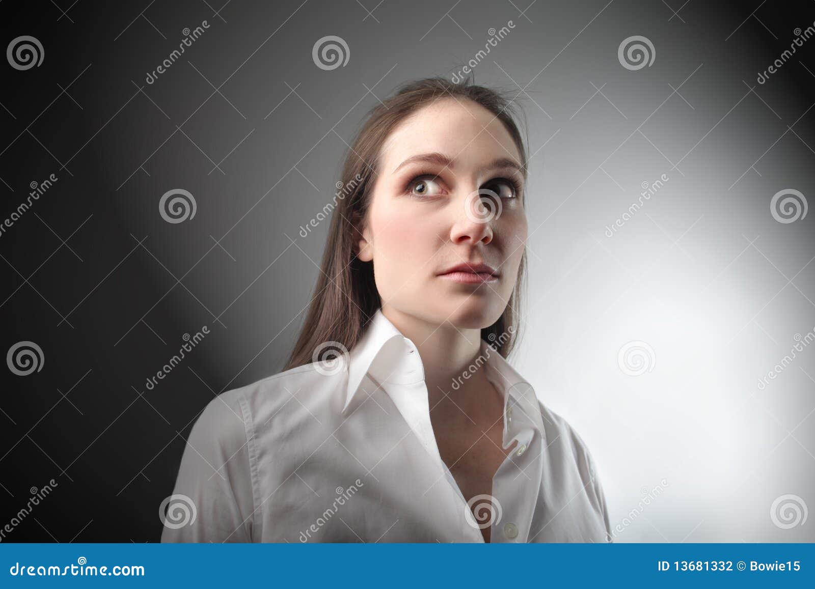 Doubt stock photo. Image of portrait, expression, dangerous - 13681332