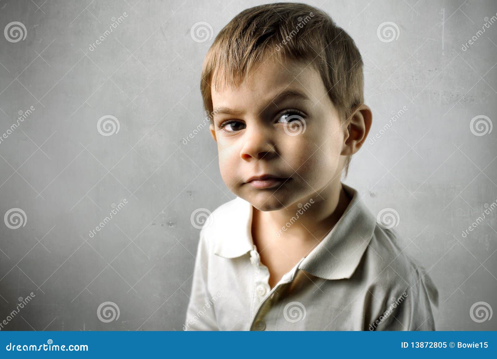 Doubt stock image. Image of little, doubt, child, male - 13872805