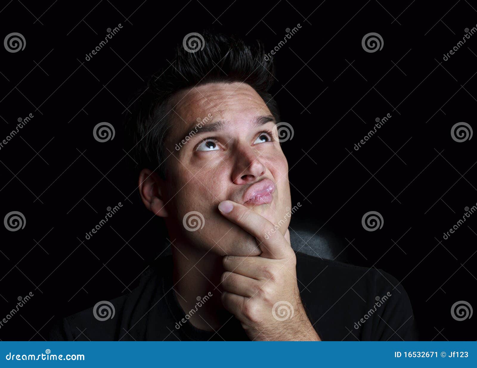 Doubt stock image. Image of doubting, sceptic, doubtful - 16532671