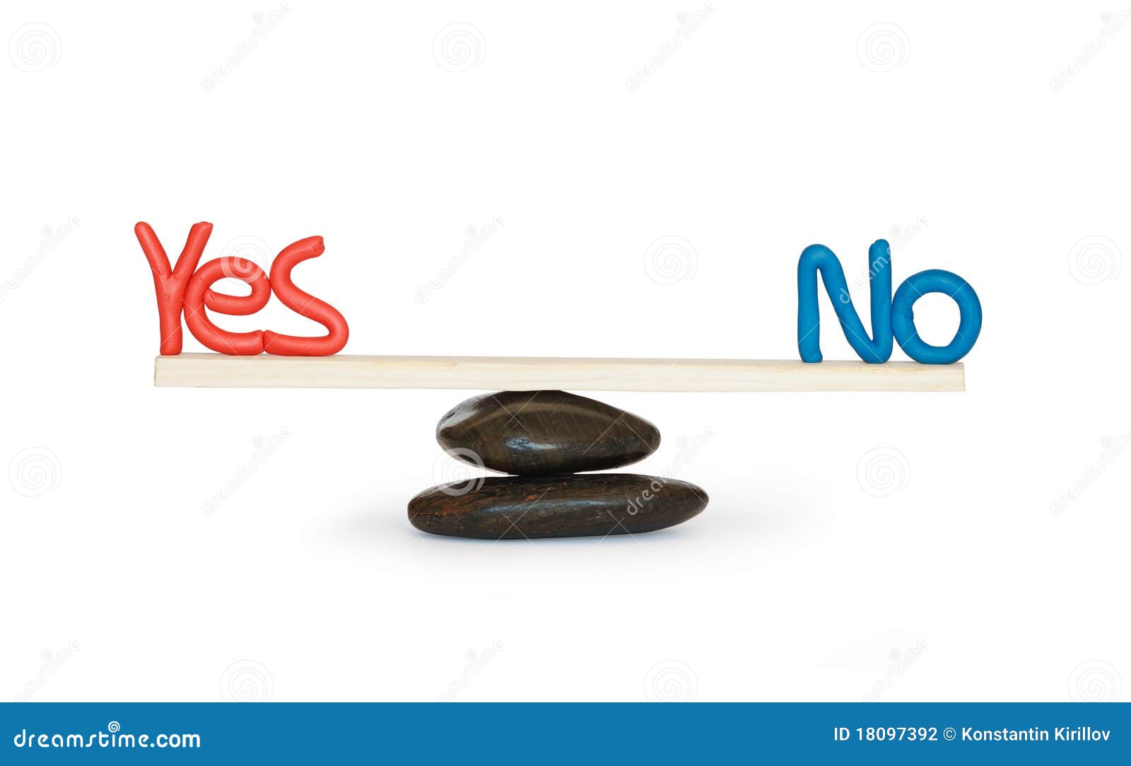 Doubt stock photo. Image of balance, misgivings, plasticine - 18097392
