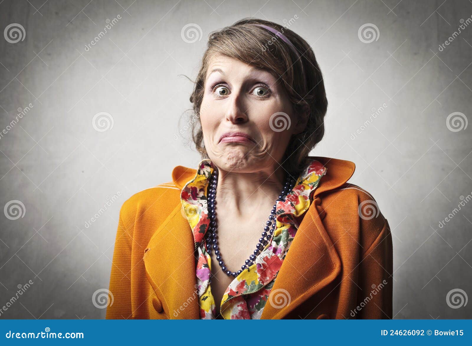 Doubt stock photo. Image of wall, joke, feeling, gaze - 24626092